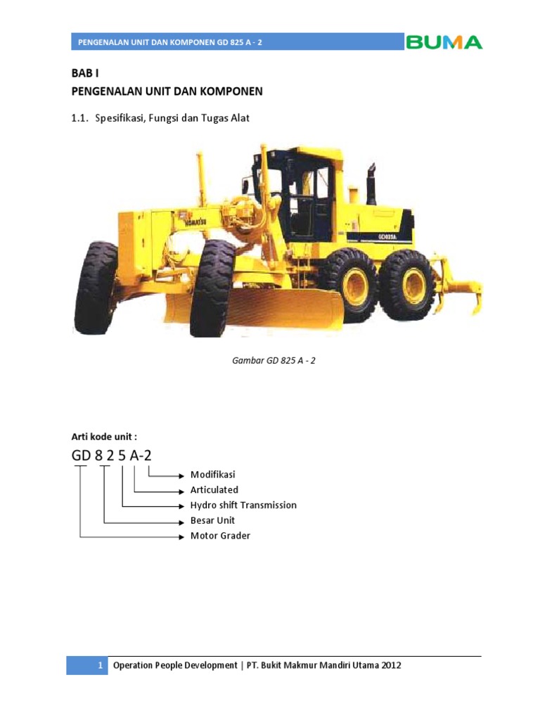 Bab I Gd825a-2 | PDF | Teknologi & Rekayasa