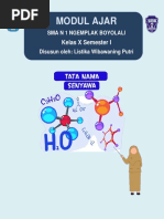 Modul Ajar Struktur Atom Kelas X Kurikulum Merdeka | PDF
