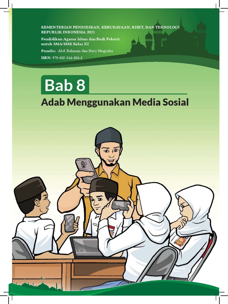 BS BAB 8. Adab Menggunakan Media Sosial | PDF