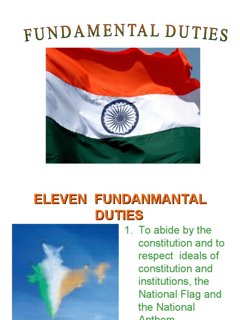 Fundamental Duties | PDF