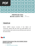 Perkerasan Jalan MDP 2024 (Konsep, CESA, Perhitungan Lentur) | PDF