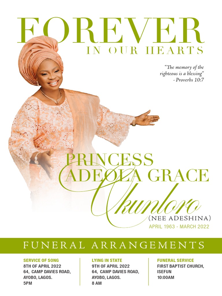 Final Funeral Poster | PDF