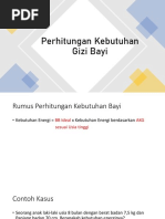 Tabel Angka Kecukupan Gizi (AKG) Indonesia Kementrian Kesehatan, 2019 | PDF