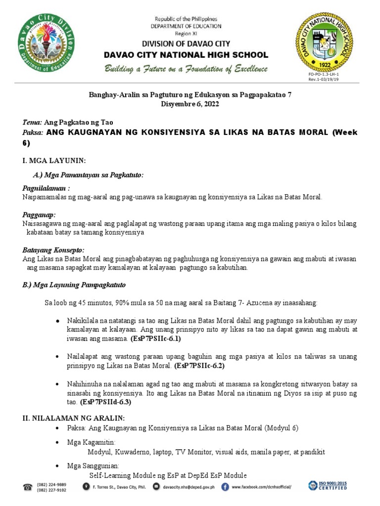 Modyul 6 - Demo | PDF