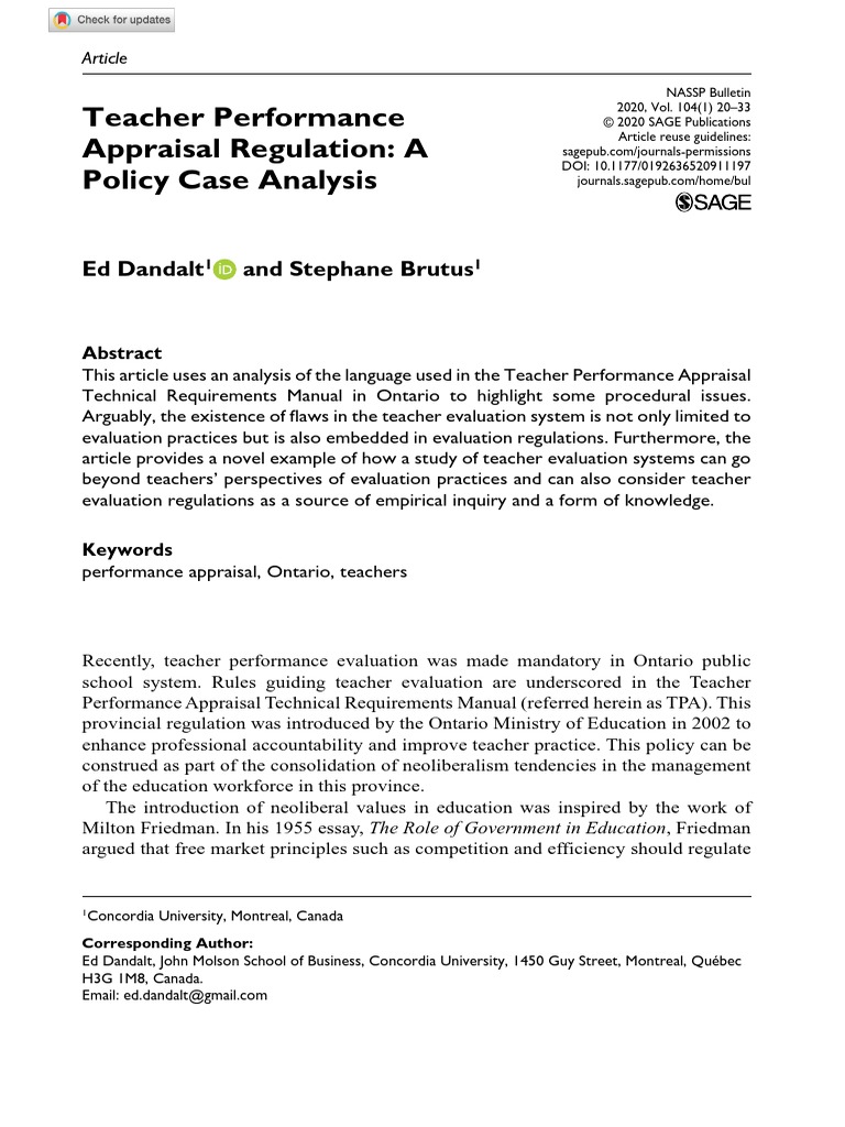 Teacher Performance | PDF | Performance Appraisal | Evaluation