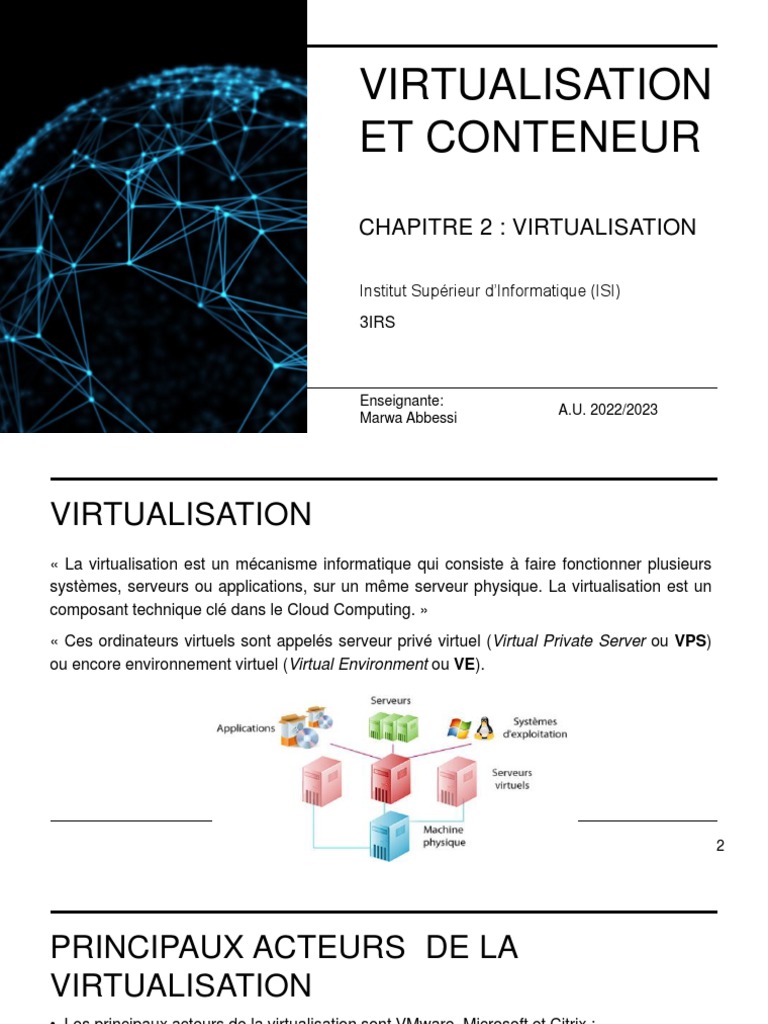 Chap2 | PDF | Virtualisation | Machine virtuelle