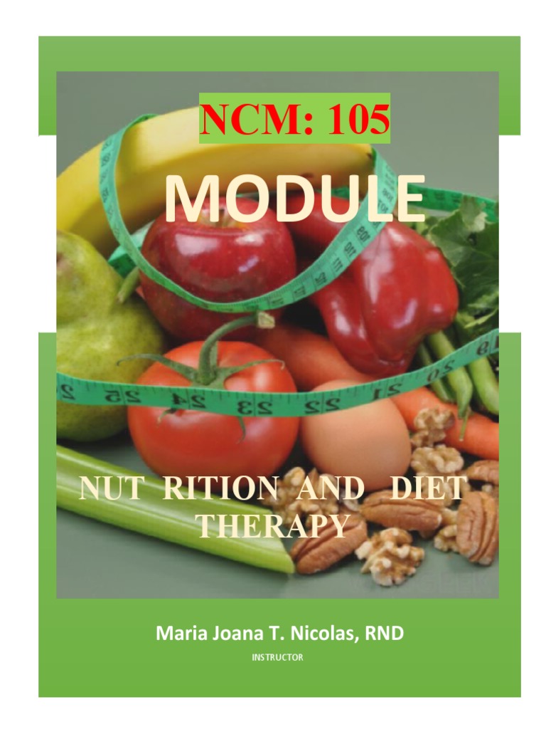 NCM 105 Modules NCM 105 | PDF | Fat | Nutrients