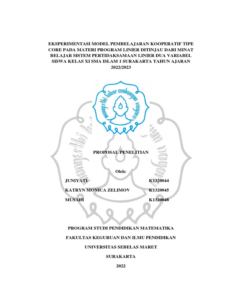 Kelompok 8 - Proposal Penelitian Kuantitatif REVISI - Metopen B | PDF ...
