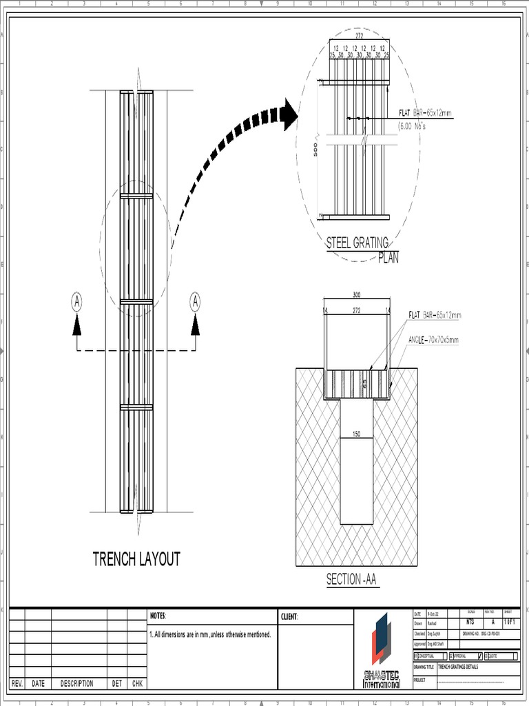Trench Layout | PDF