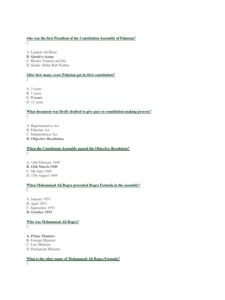 Pakistan Basic (Pakmcqs) | PDF | Pakistan | Sindh