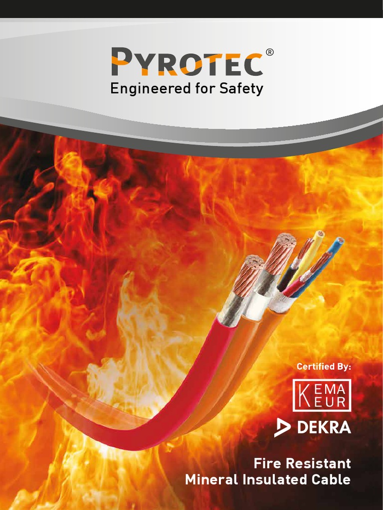 Kabel FRC Pyrotec | PDF | Insulator (Electricity) | Electrical Engineering
