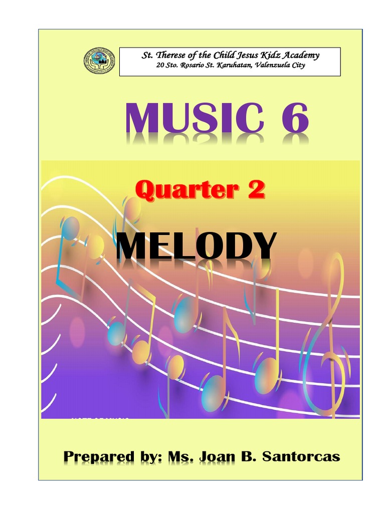 MUSIC 6 2nd Quarter | PDF | Scale (Music) | Minor Scale