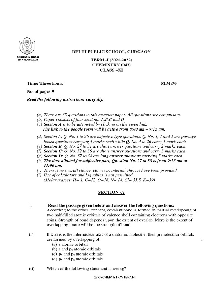 QP 1085 | PDF | Molecular Orbital | Chemical Bond