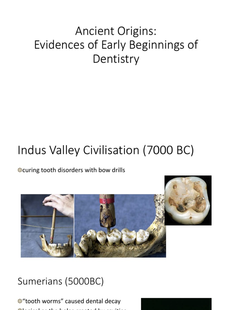 Ancient Origins | PDF | Dentistry | Health Sciences