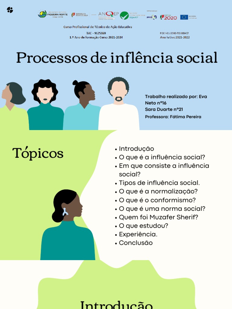 Processos de Influência Social | PDF | Sociologia | Comportamento