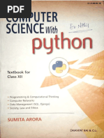 Cs With Python Cbse Class 11 - Preeti Arora 2020 - Chapter 1 | PDF | Barcode | Input/Output