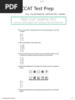 Free Criteria CCAT Practice Test With Answers Explanations | PDF