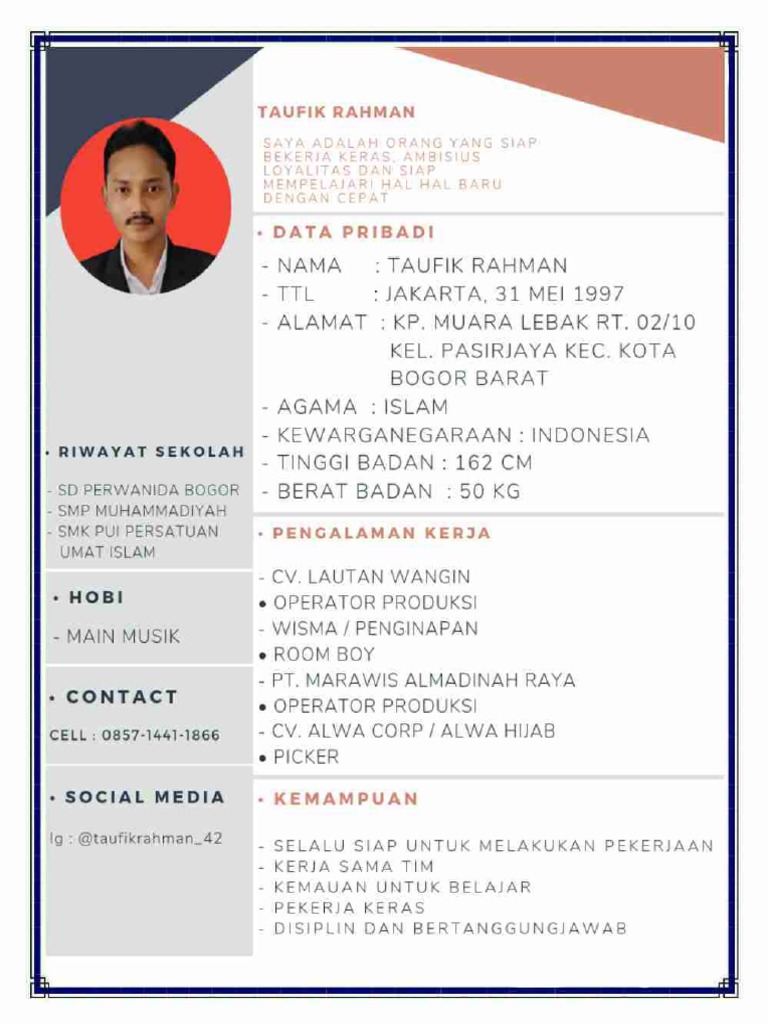 Taufik Rahman | PDF