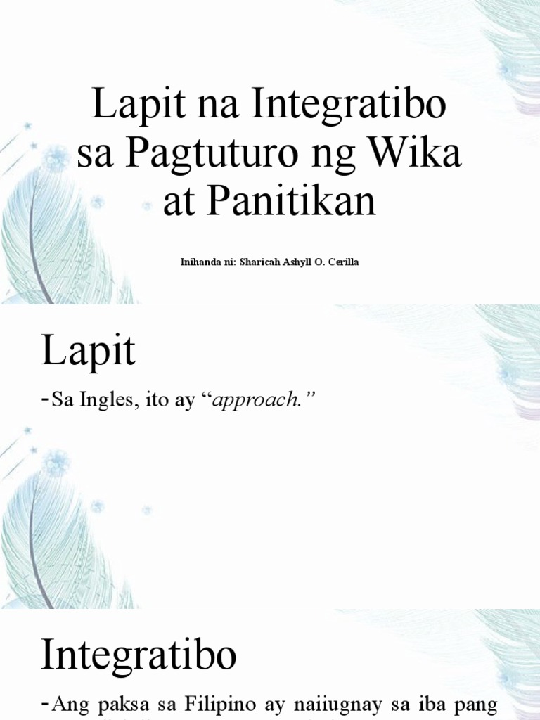 Lapit | PDF