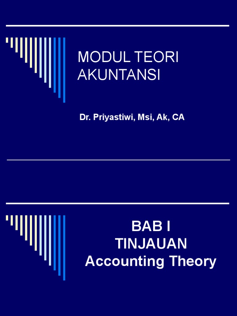 Modul Teori Akuntansi 2022 | PDF | Komputer