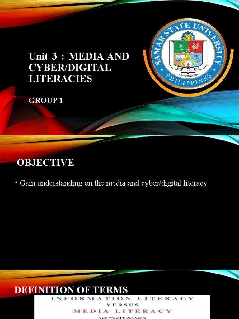 Media and Digital Literacy Overview | PDF | Literacy | Media ...