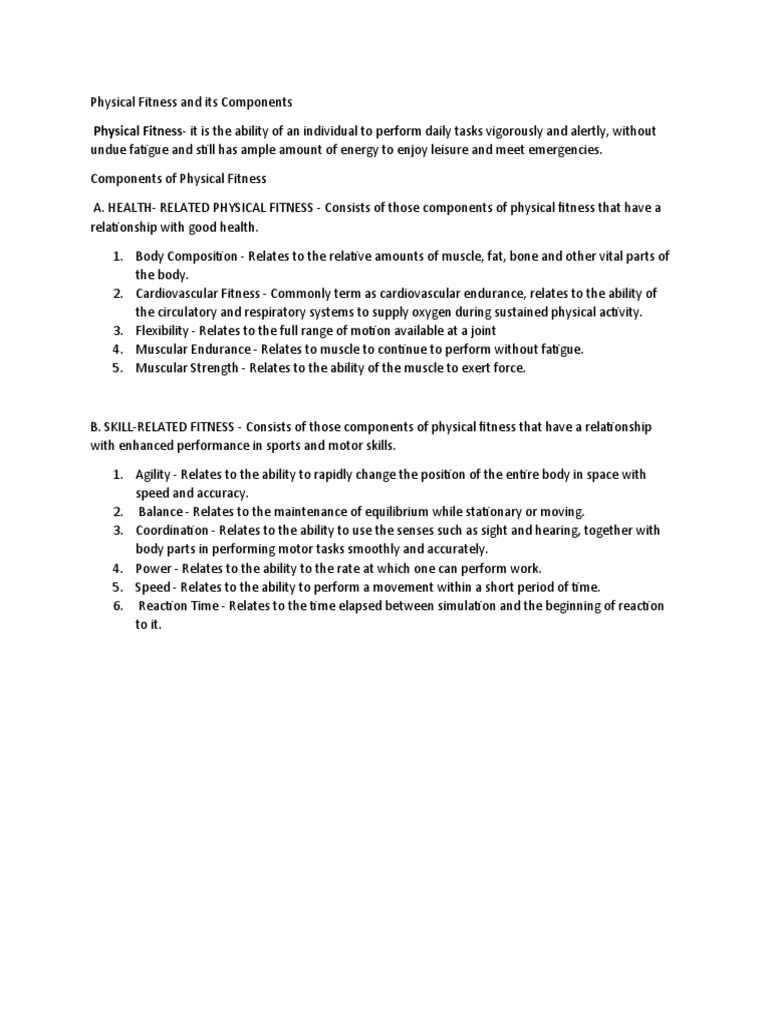 Physical Education | PDF