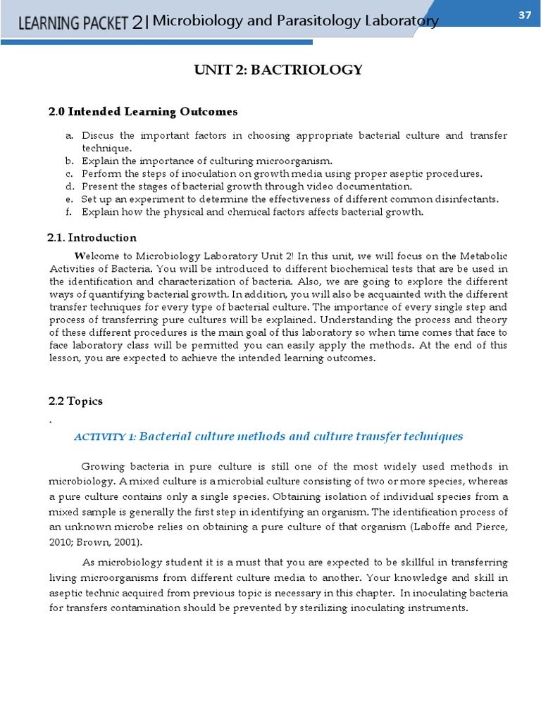 LP2 SCI-12 MICROBIO LABORATORY-fINAL | PDF | Disinfectant | Spectrophotometry