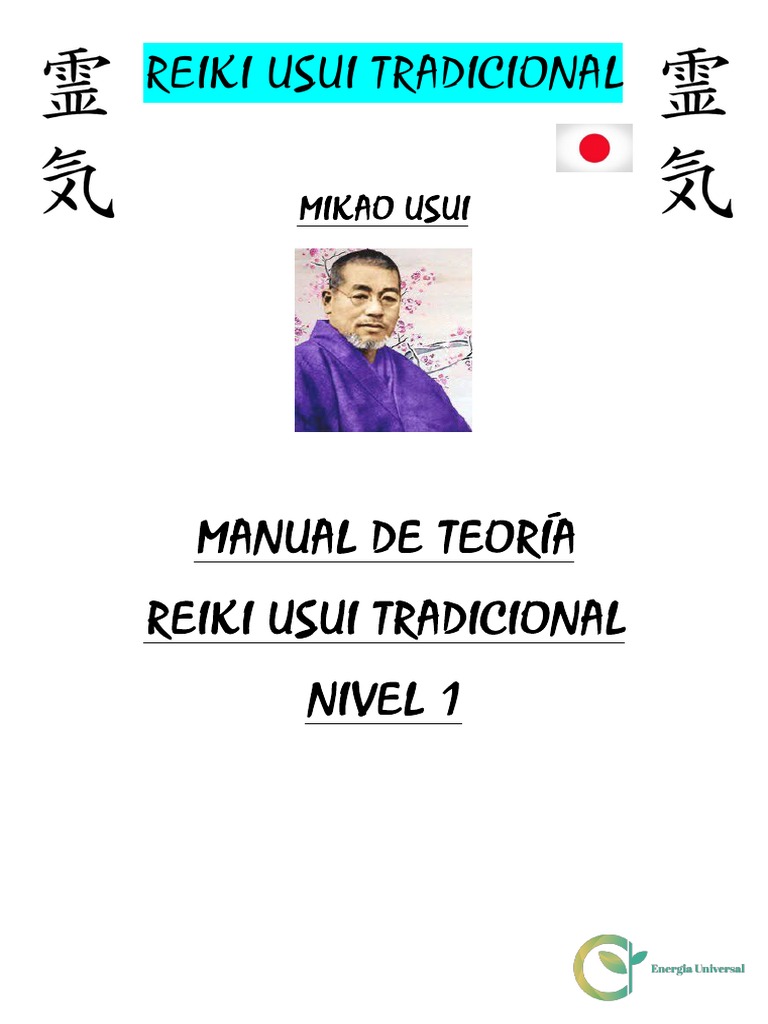Manual de Reiki Usui Nivel 1 | PDF | Reiki | Mikao Usui