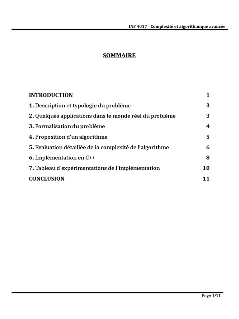 RENDU DE MONNAIE - ALgorithmique | PDF | Théorie de la complexité (informatique théorique ...