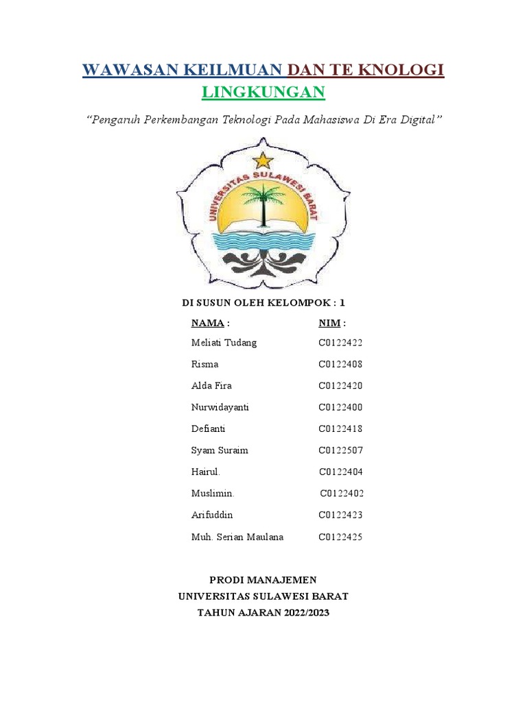 WKTL Kelompok 1 | PDF