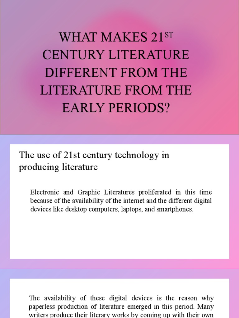 Lesson 4 (21st Century) | PDF | Self Publishing | Internet