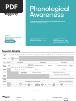 Heggerty Week 12 Lesson Plan | PDF | Syllable | Behavior Modification