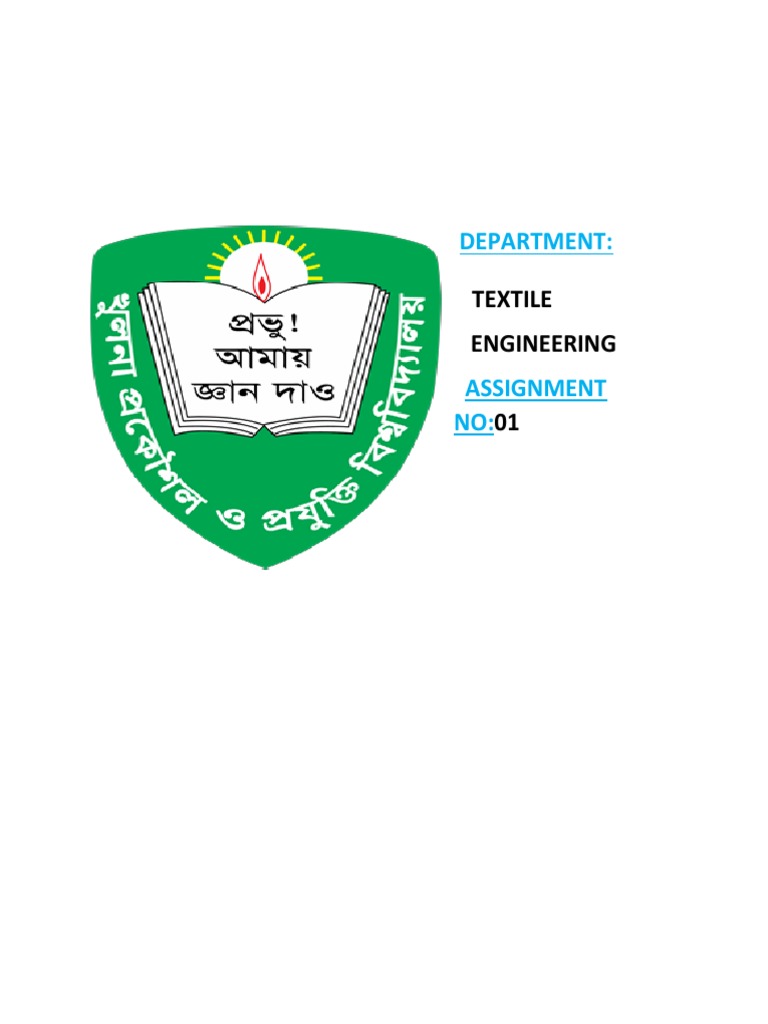 Textile assignment-1 | PDF