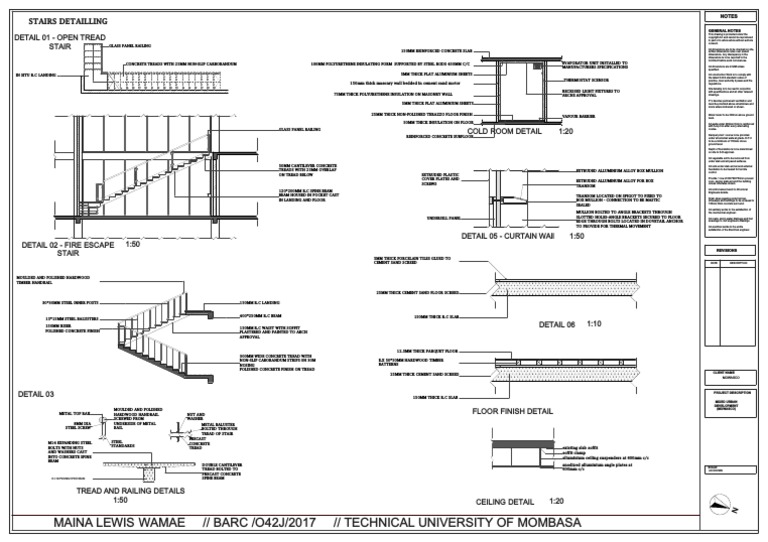 DETAIL | PDF | Wall | Concrete