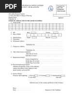 PNC Registration Form | PDF | Nursing | Health Care