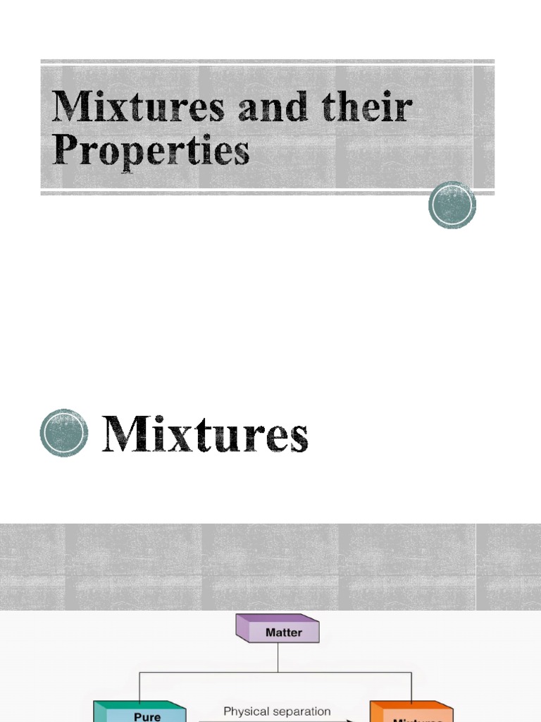 Chapter 6 | PDF | Mixture | Mole (Unit)