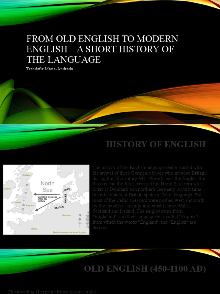 From Old English To Modern English | PDF | English Language | German Language
