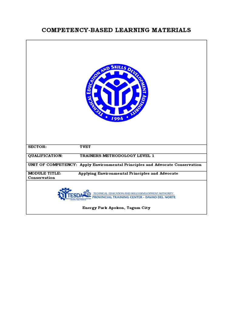 UC3 Apply Environmental Principles and Advocate Conservation 2022 ...