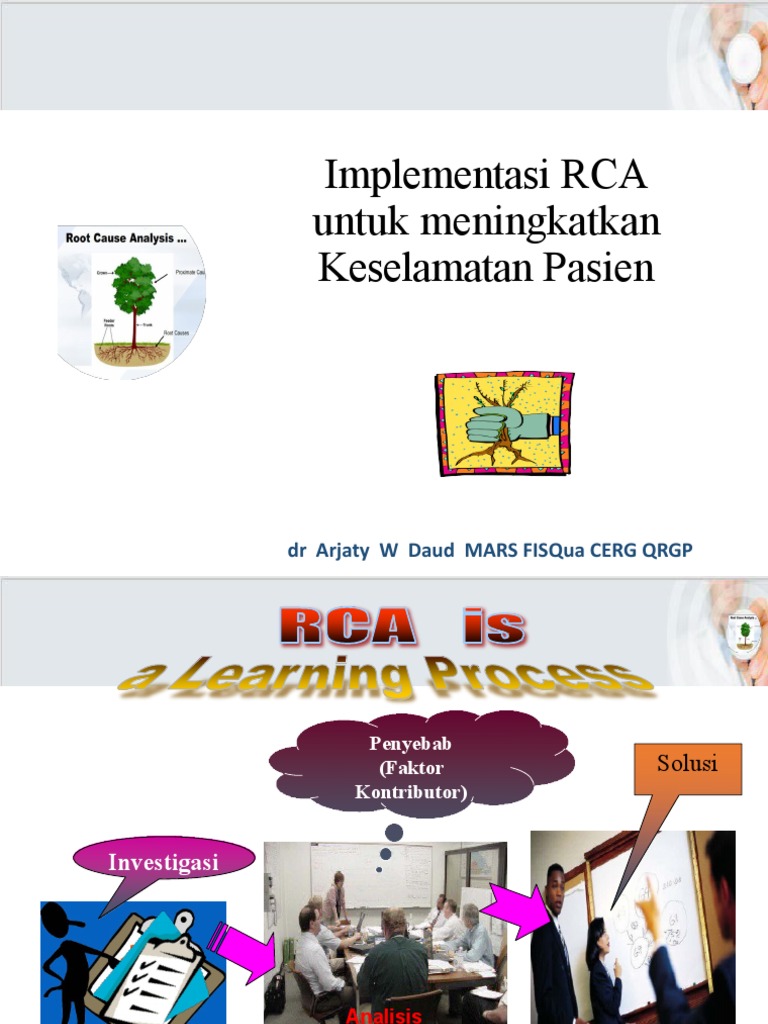 Implementasi RCA Untuk Meningkatkan Keselamatan Pasien Di FKTP | PDF | Sains & Matematika | Komputer