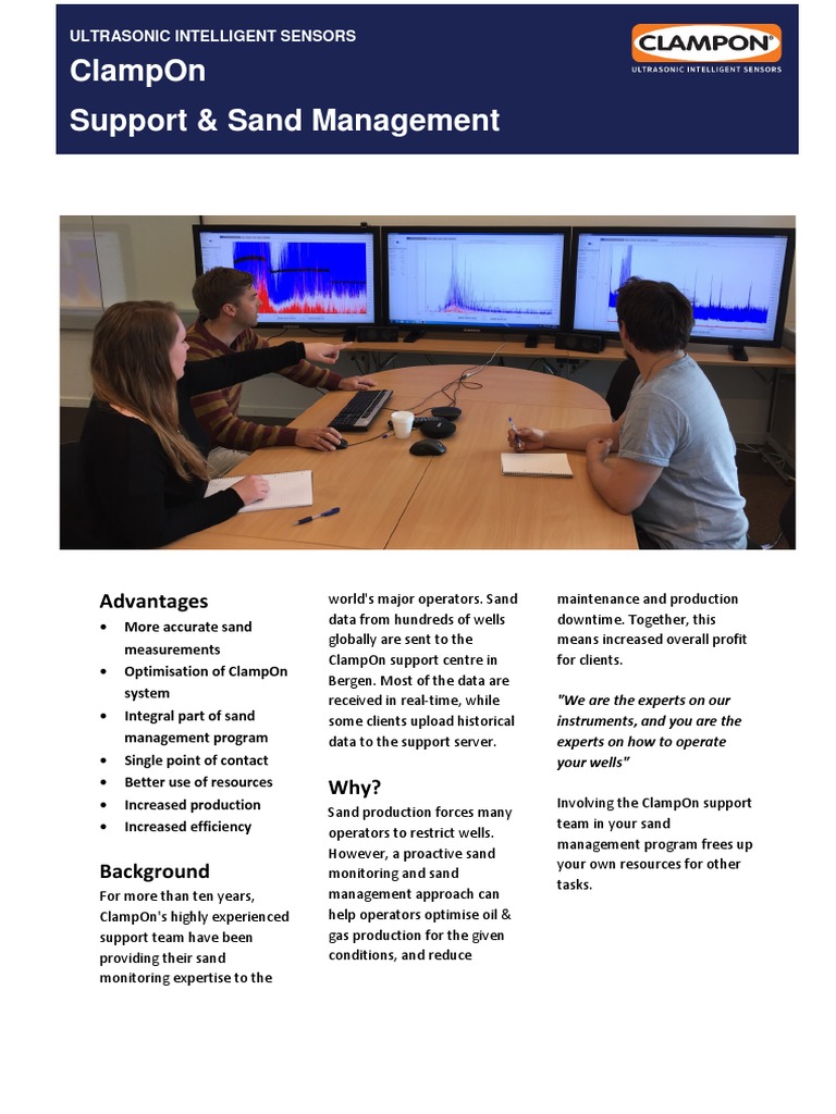 ClampOn-Support-Brochure July2016 1 | PDF | System | Calibration