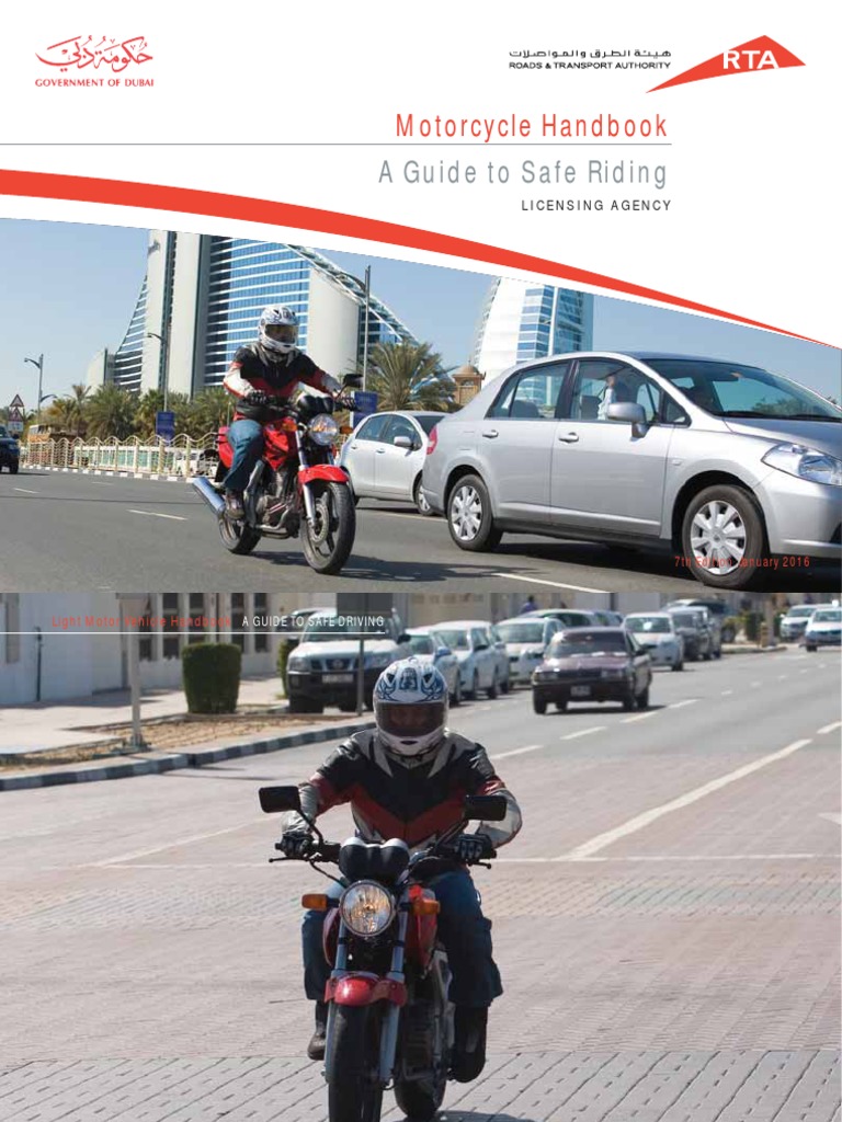 20200810133317RTA Handbook Motorcycle English | PDF | Driver's License ...