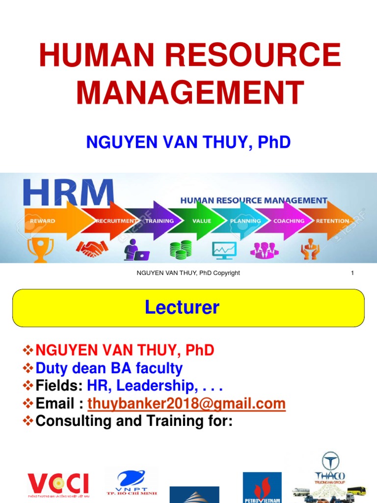 Chapter 1 - Introduction To HRM | PDF | Human Resource Management ...