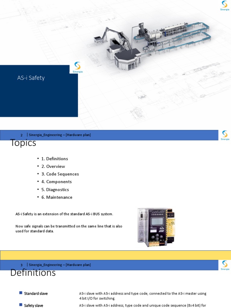 AS-i Safety Hardware Overview | PDF | Smart Card | Bit
