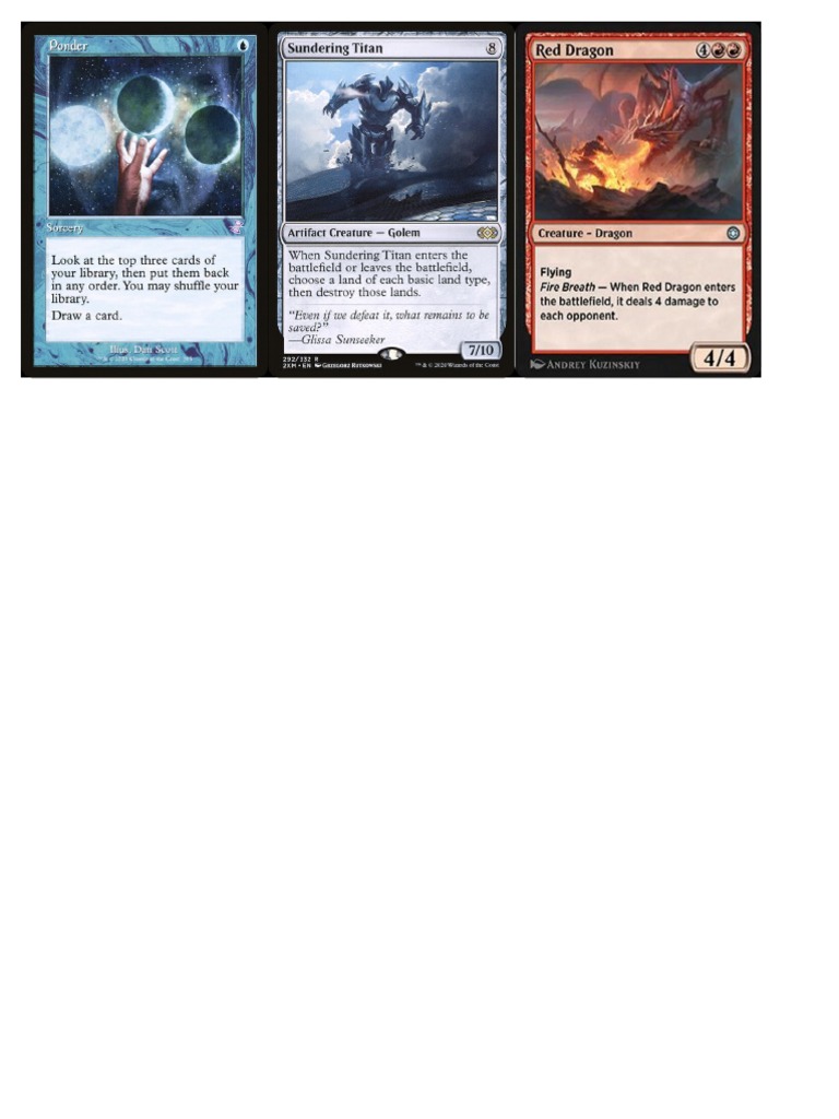 MTG Print | PDF