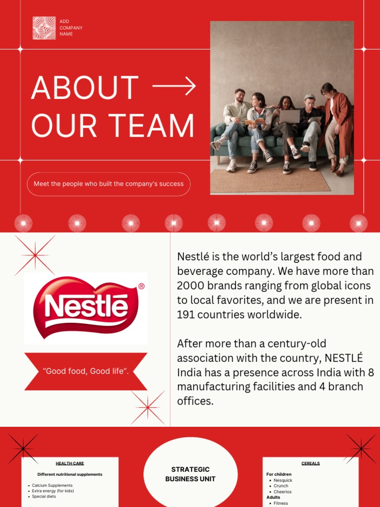 NESTLE - "Good Food, Good Life". | PDF | Nestlé | Milk