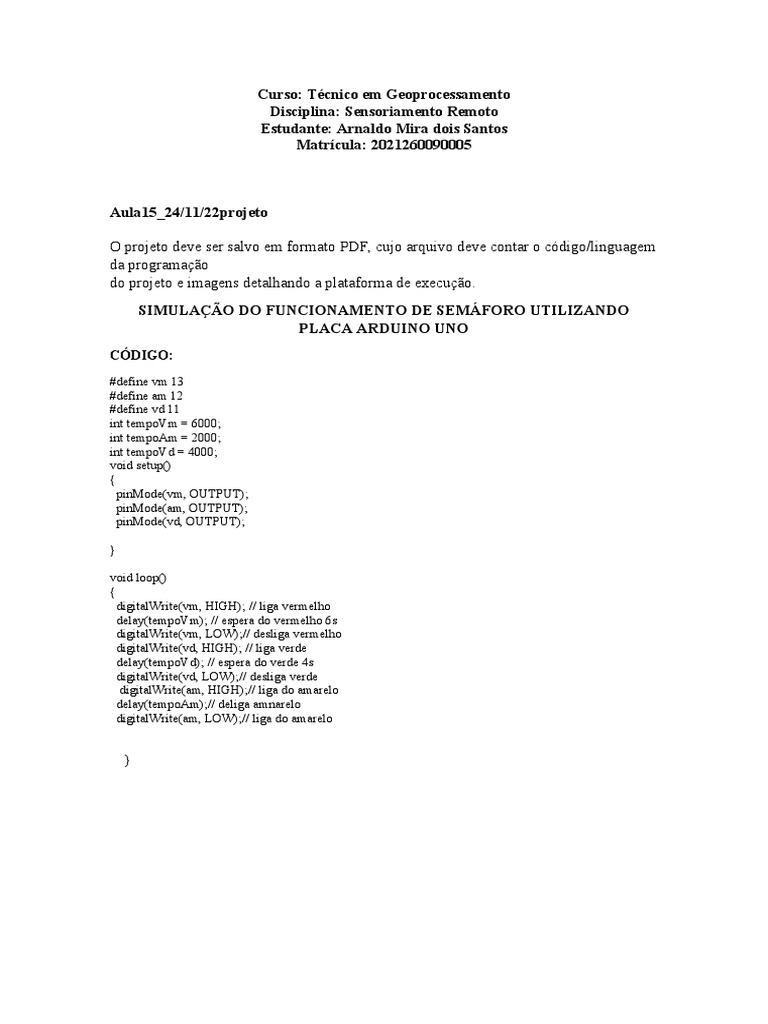 Arduino Sensor Pdf