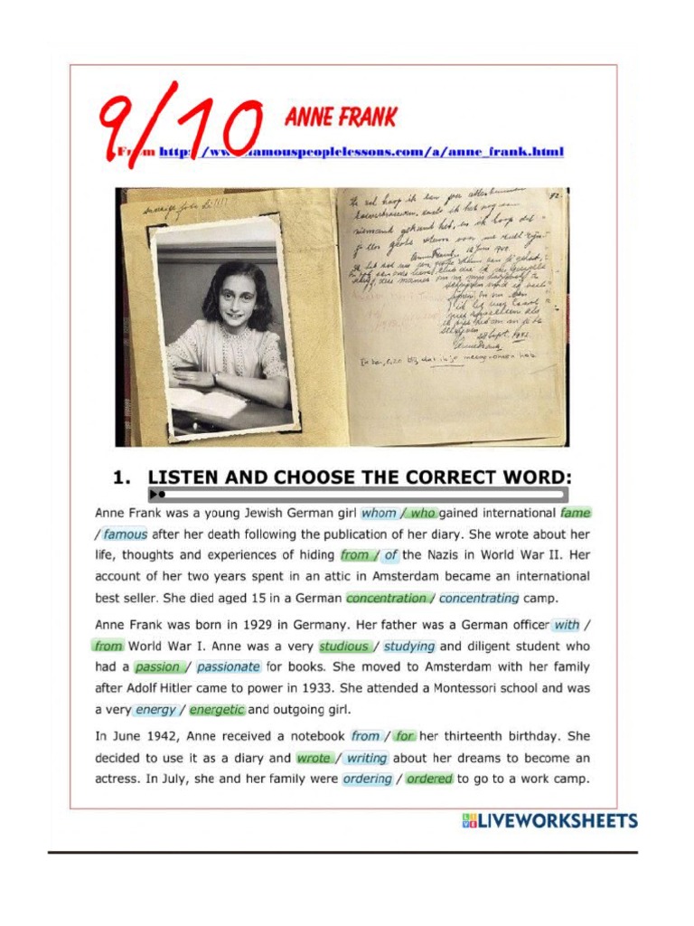 Reading and Listening Comprehension | PDF