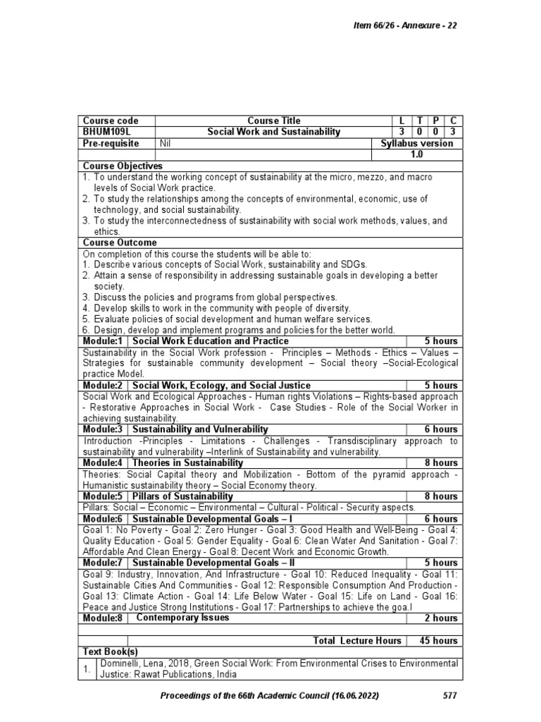 Bhum109l - Social-Work-And-Sustainability - TH - 1.0 - 71 - Bhum109l ...
