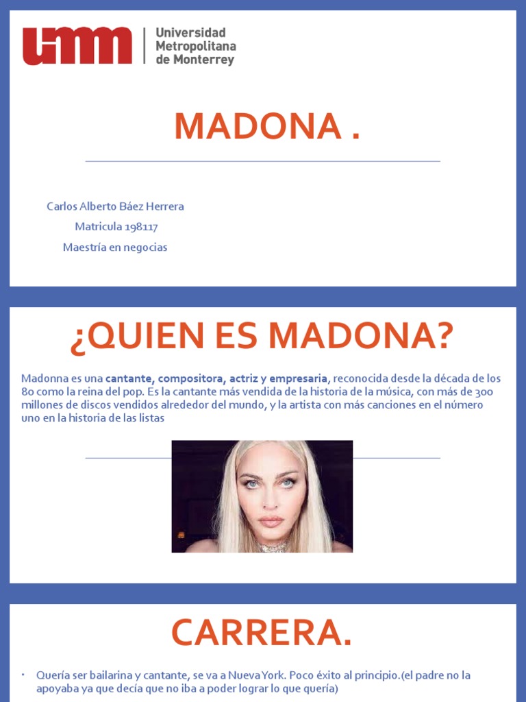 Madonna | PDF | Madonna (animadora)