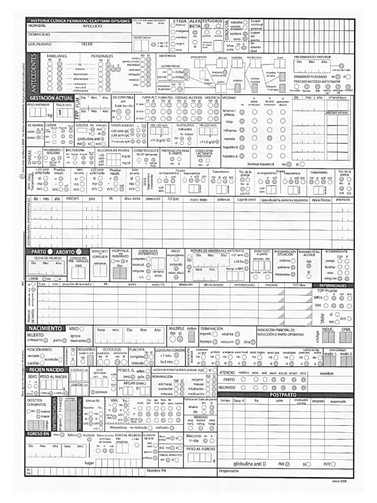 Partograma y Clap 2021 | PDF